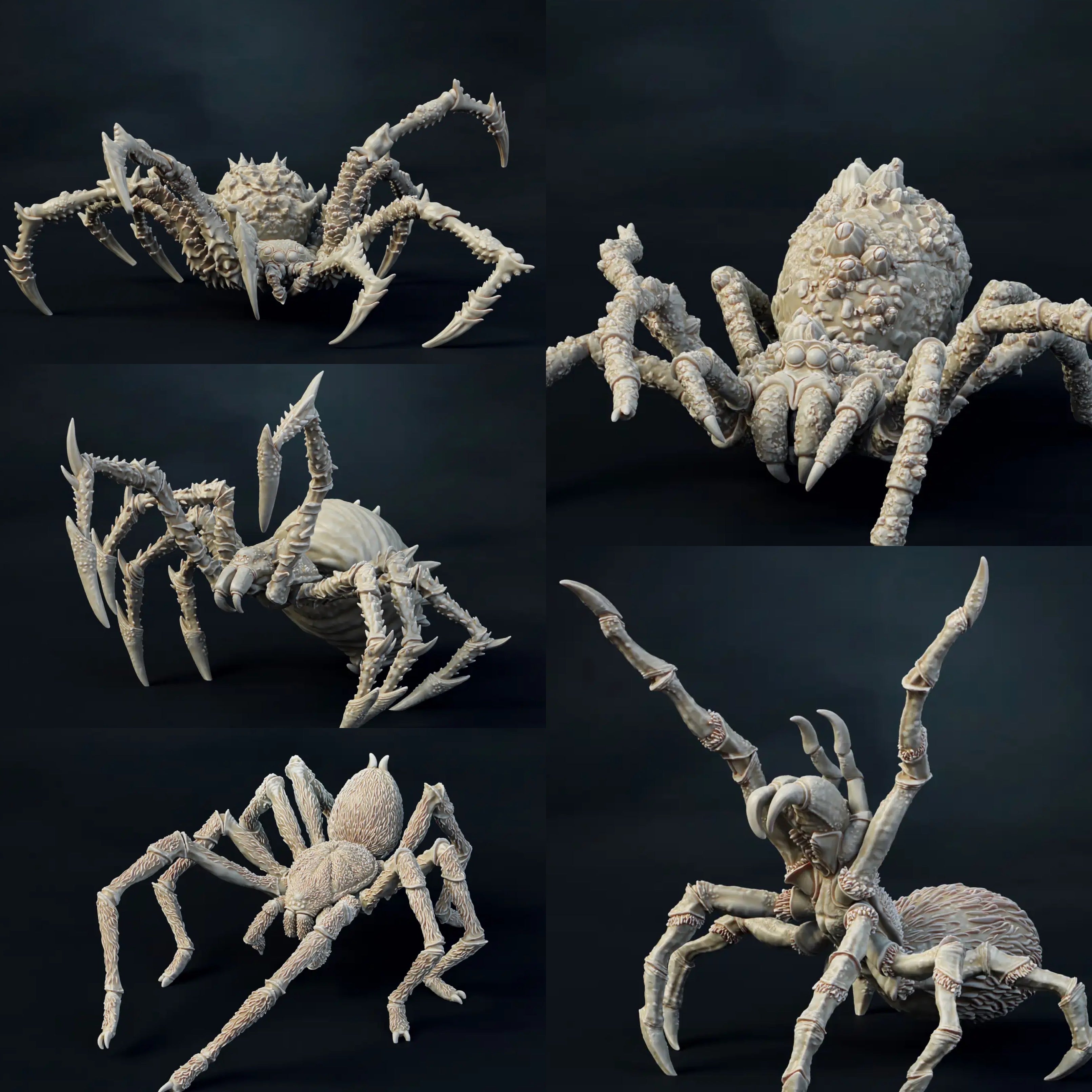 Spinnen Monster: Höhlenspinnen Kreaturen – 3drifter