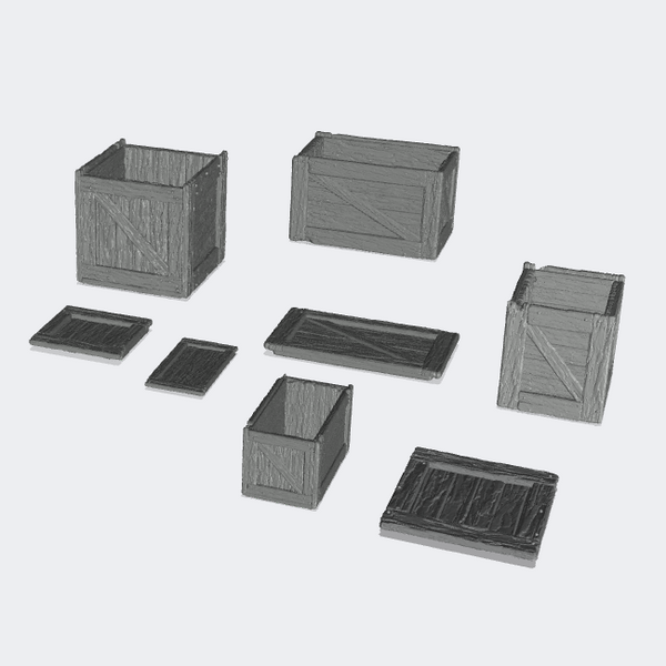 Storage and preservation: 4 boxes with lids (Ref. 24D) – 3drifter